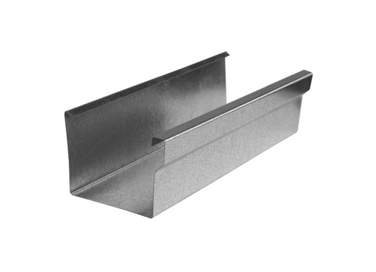 FeZn Olučne cevi Natur - Horinzotala Četvrtasta 416 mm - Lim.rs