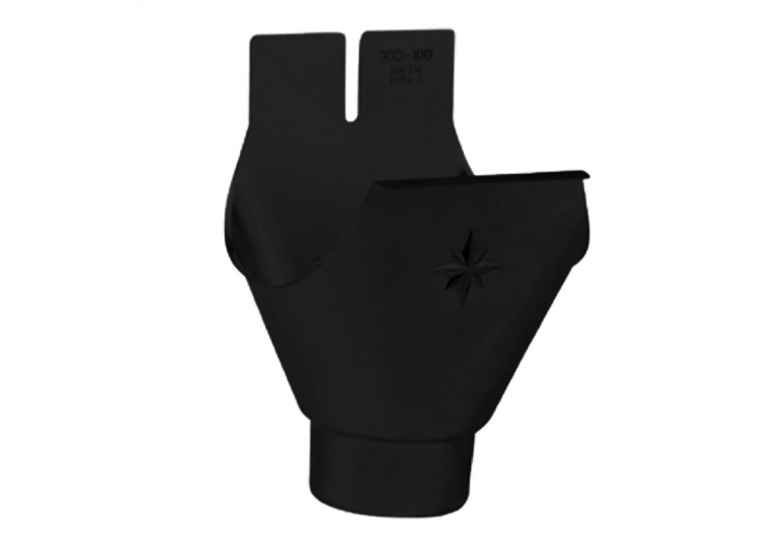 FeZn Vodokotlić Crna Ral 9005 – 333/120 mm Poluokrugla - Lim.rs